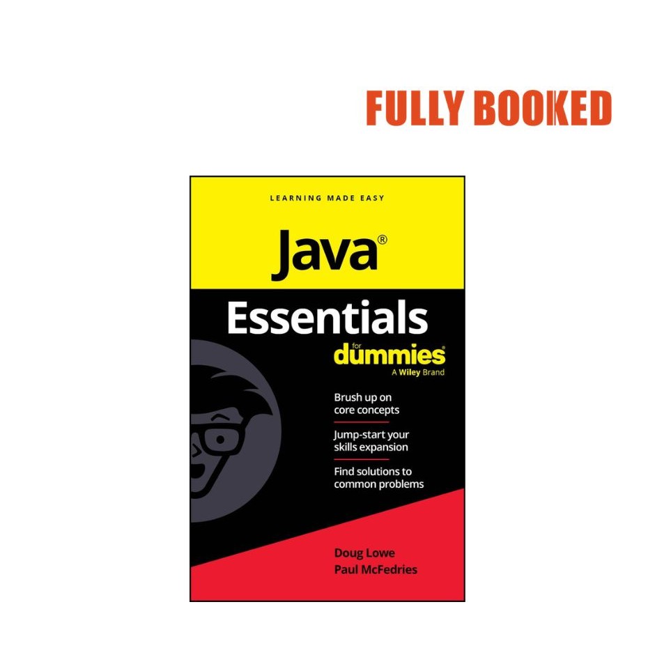 Java Essentials For Dummies (Paperback) by Doug Lowe, Paul McFedries | Shopee Philippines