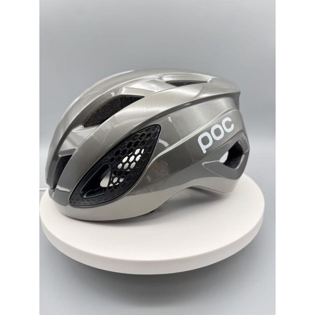 High-end POC Helmet Road Bike Integrated Molding Outdoor Ultralight ...