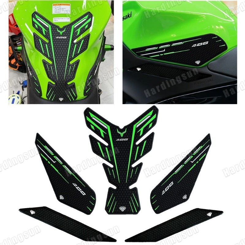 New Motorcycle Tank Pad Protector Sticker Decal Gas Fuel Knee Grip ...