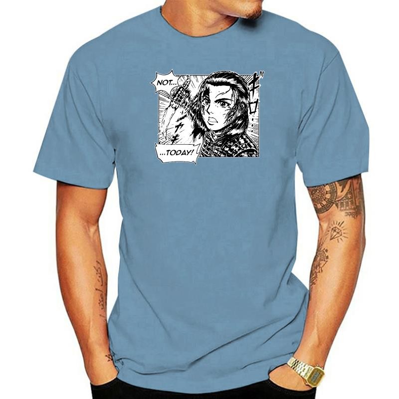 Arya NOT TODAY T-Shirt Arya Stark GOT Tee Shirt Short Sleeve S-5XL ...