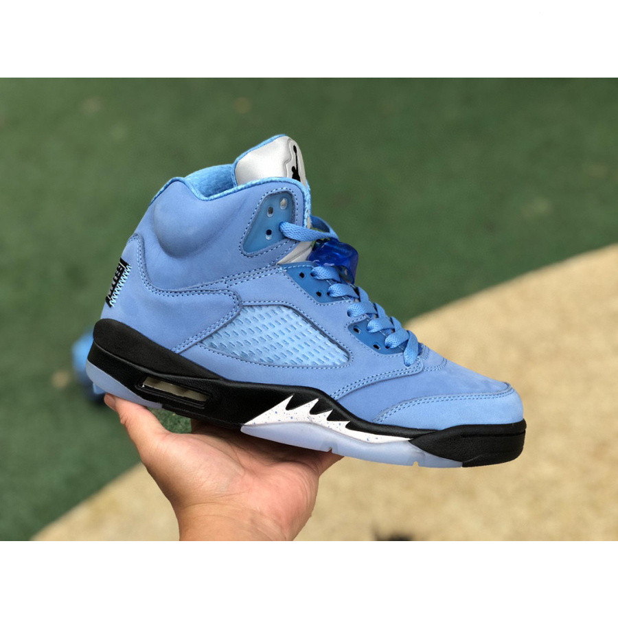 DV1310-401 Men's Air Jordan 5 Retro “UNC" University Blue AJ5 ...