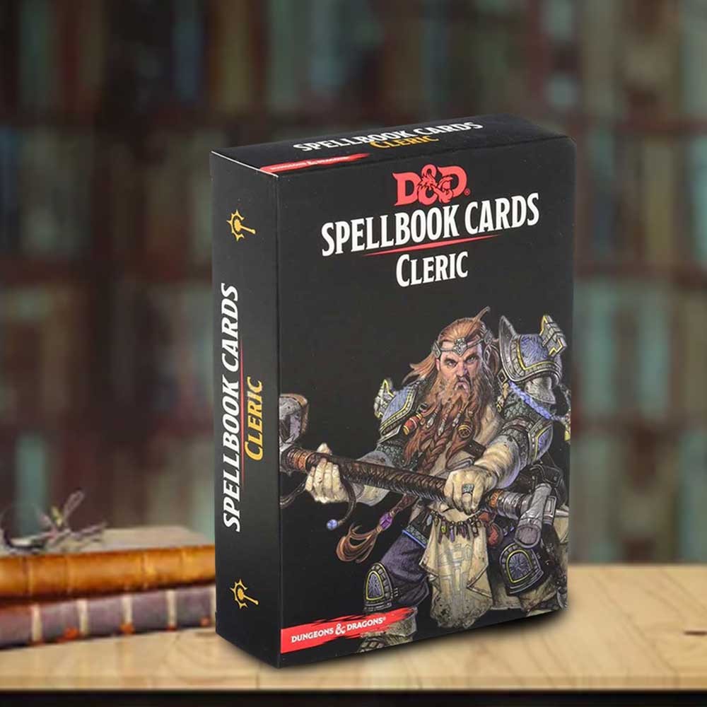 Dungeons & Dragons Spellbook Cards: Cleric | Shopee Philippines