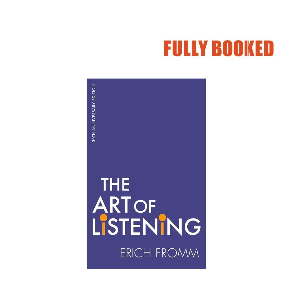 The Art of Listening (Paperback) by Erich Fromm | Shopee Philippines