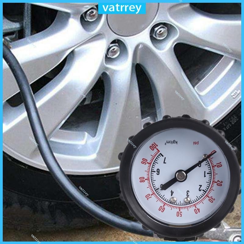 VA 0-100 PSI Tire Pressure Gauge Tire Pressure Measuring Instrument ...