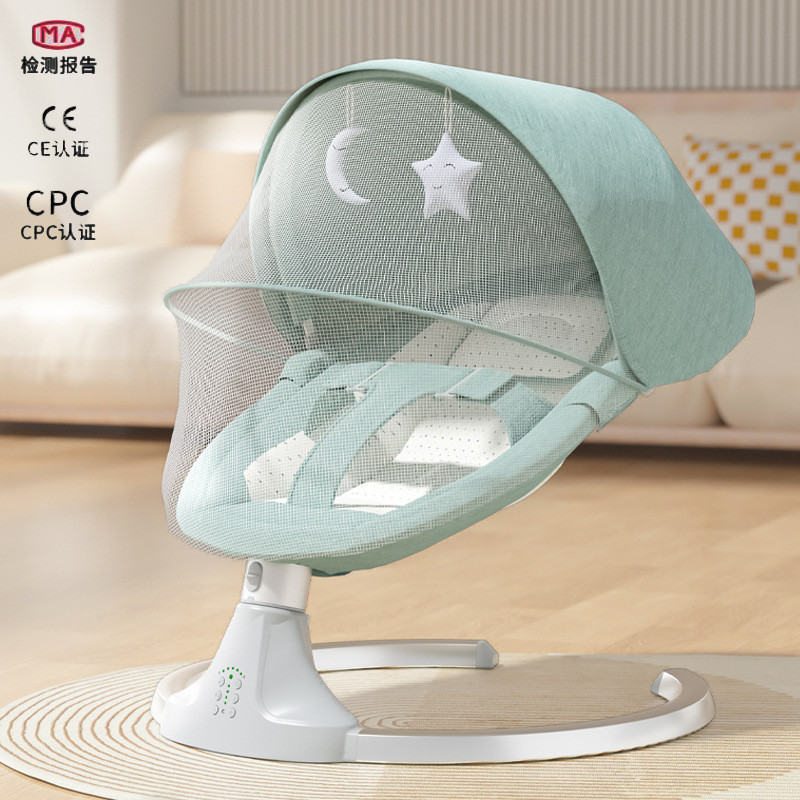 Baby Rocking Chair Electric Cradle Soothing Sleeper for Newborns ...