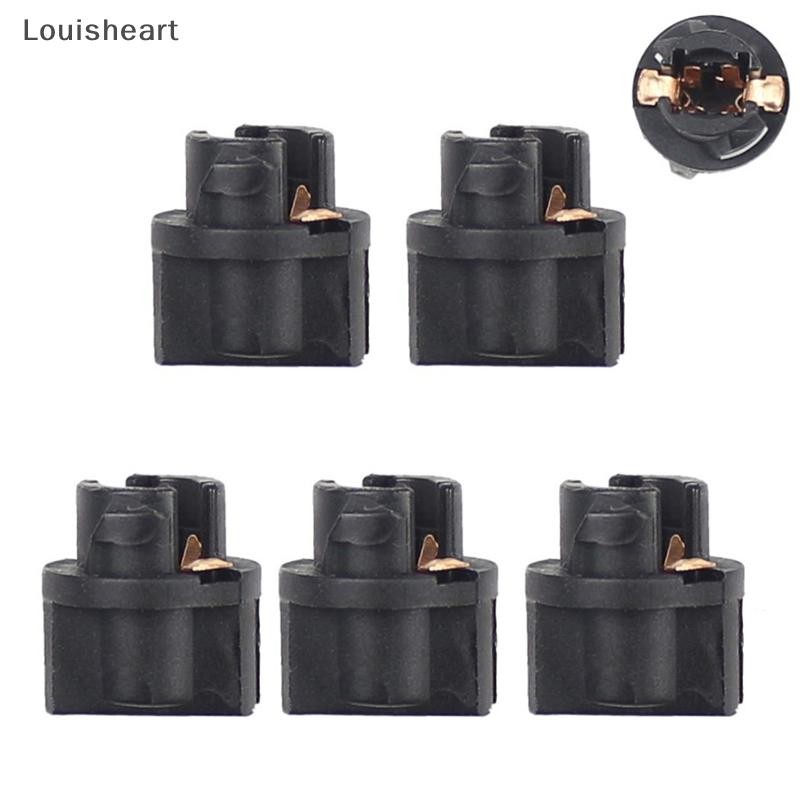 LHPH 5PCS Signal Lamp T5 Led Twist Socket Instrument Panel Cluster ...