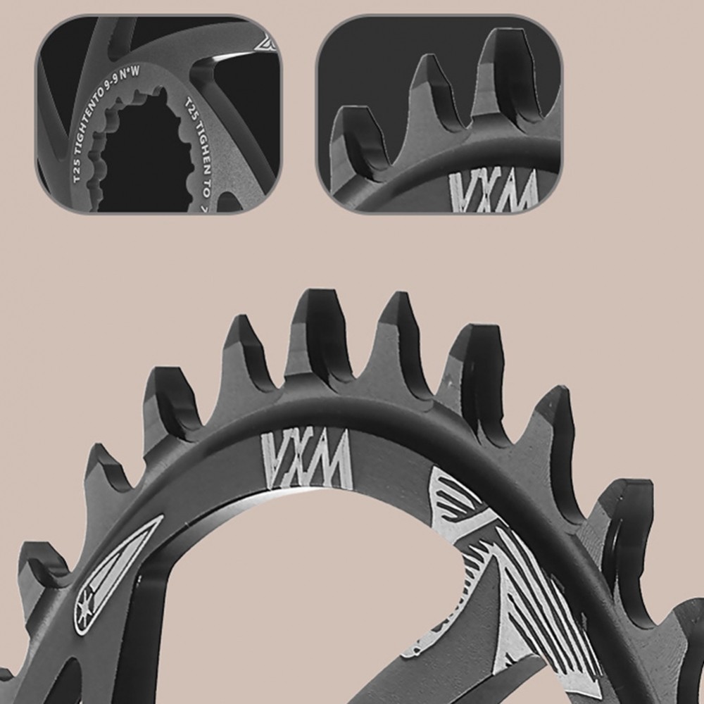 Practical Direct Mount Chainring with 6mm Offset Choose from Sizes ...