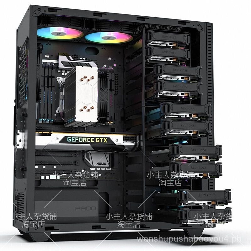 Multi-Bay Chassis Computer Server4 6 8 12 14 Internet Cafe Multi-HDD ...