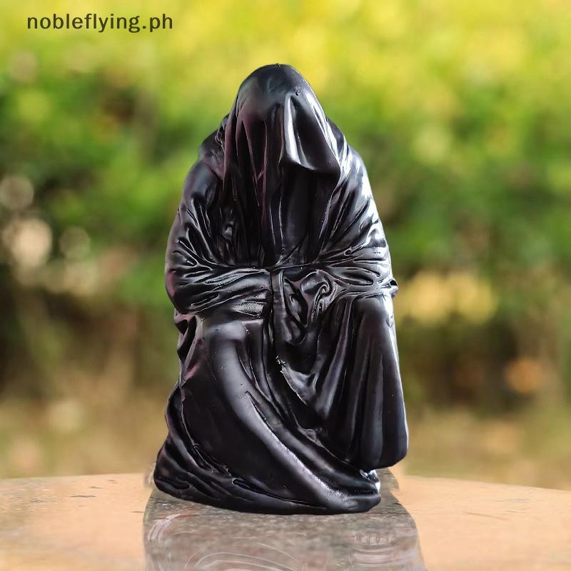 nobleflying Faceless Ghost Statue ck Robe Gothic Resin Figurine ck ...