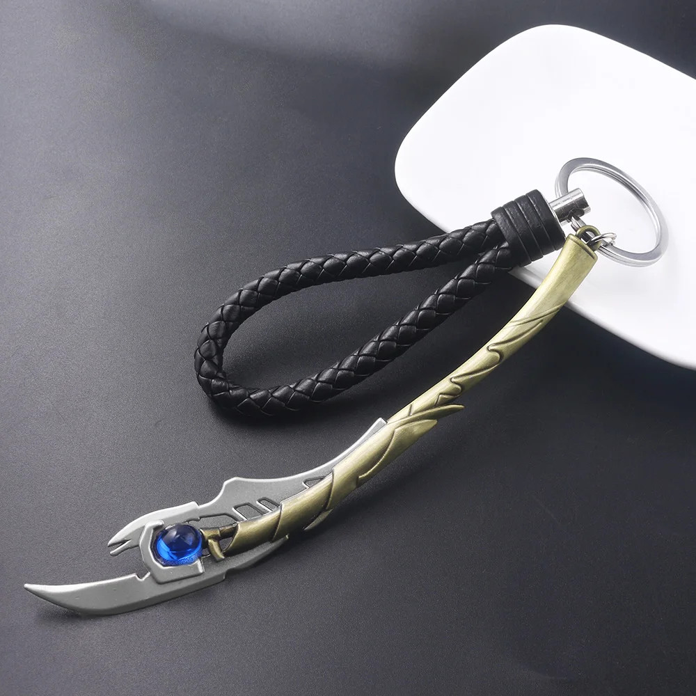Marvel Loki Mind Scepter Keychain Pendant Mind Stone Owner Keyring ...