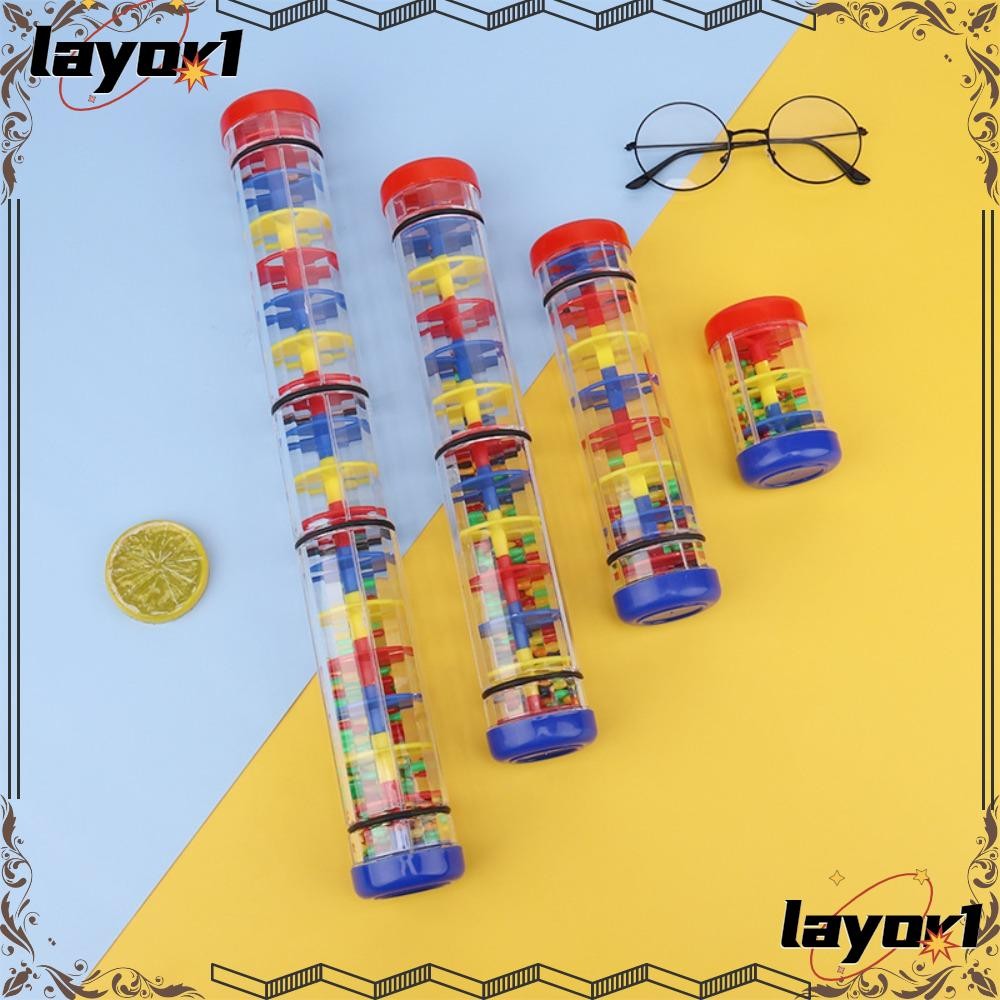 LAYOR1 Rain Stick Maker, Transparent Hourglass Rain Rainmaker, Fun ...