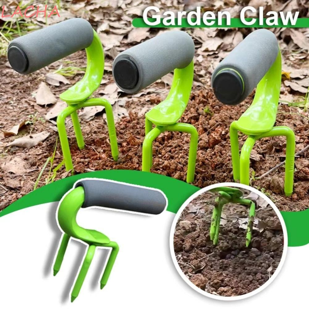 LACHAPELLE Mini Gardening Claw, Carbon Steel Agricultural Manual Tiller ...