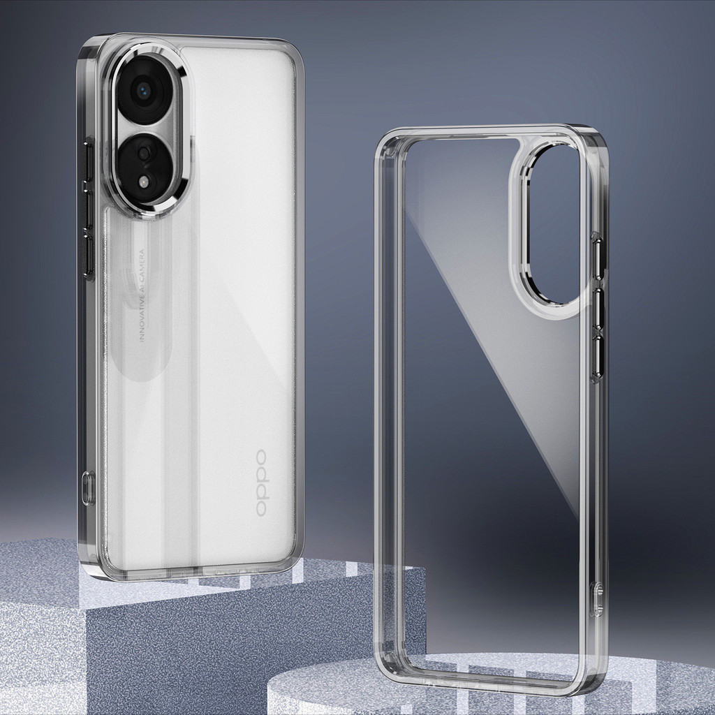 OPPO A98 5G Case A78 A57 A77S 4G 5G Not Yellowing Metal Camera ...