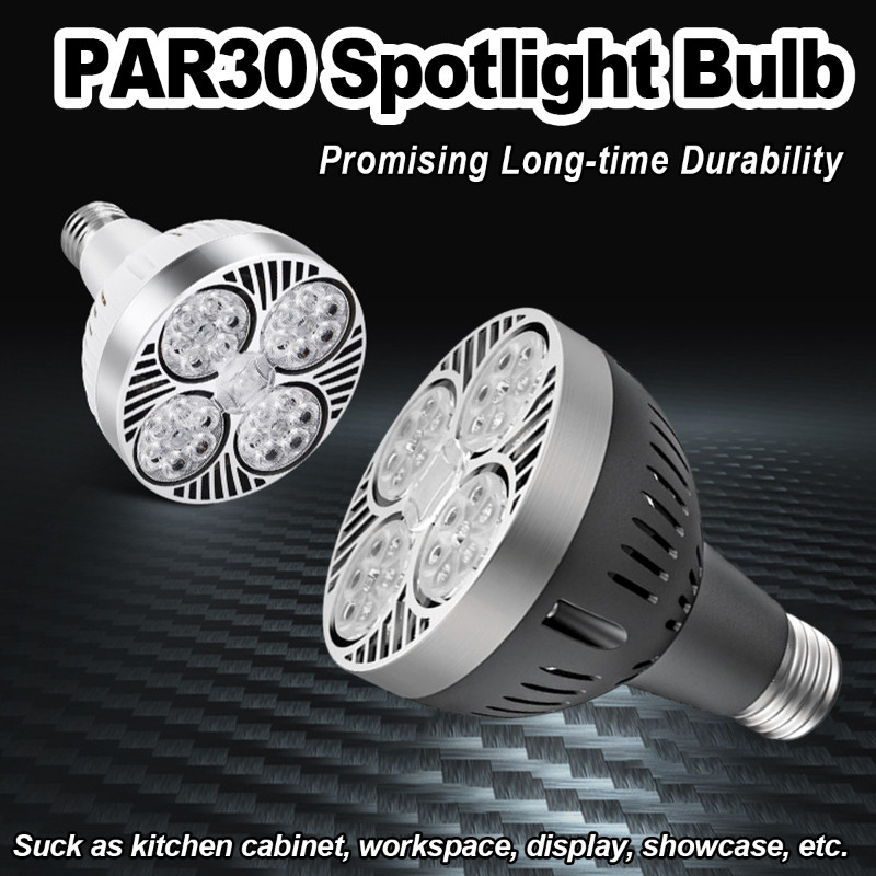 Par30 Led Light 220v E27 Bulbs Track 24degree Beam 25W 35W 40W 45W ...