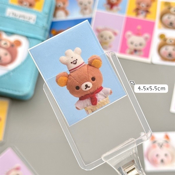 Steve 5pcs 2 Inch Mini ID Photo Laminating Toploader ID Card Holder ...