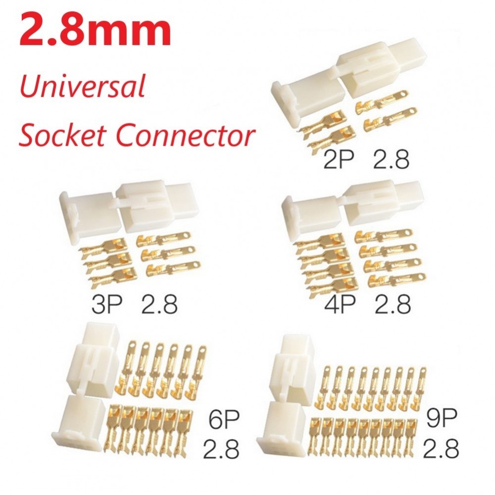 Terminal Socket For Connecting Wire Harness Many Holes Shell ABS 4 Pin ...