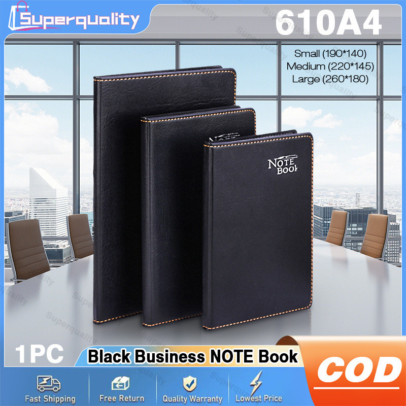 Business notebook student meeting record book retro notepad diary ...