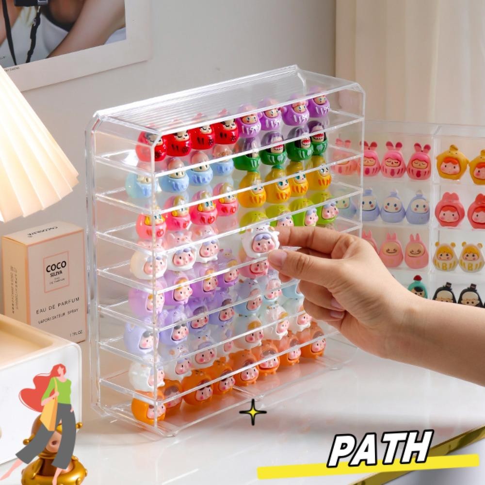 PATH Garage Kit Figures Display , Transparent Dustproof Pop Mart ...