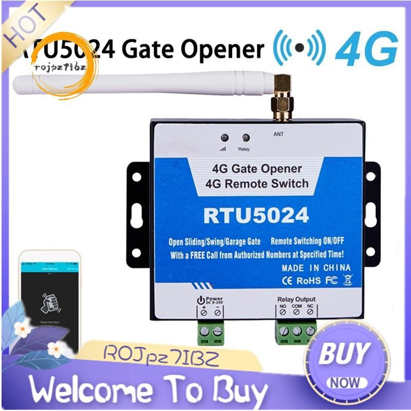 Blue Metal RTU5024 Gsm Gate Opener Automatic Gate Access Controller 4G ...