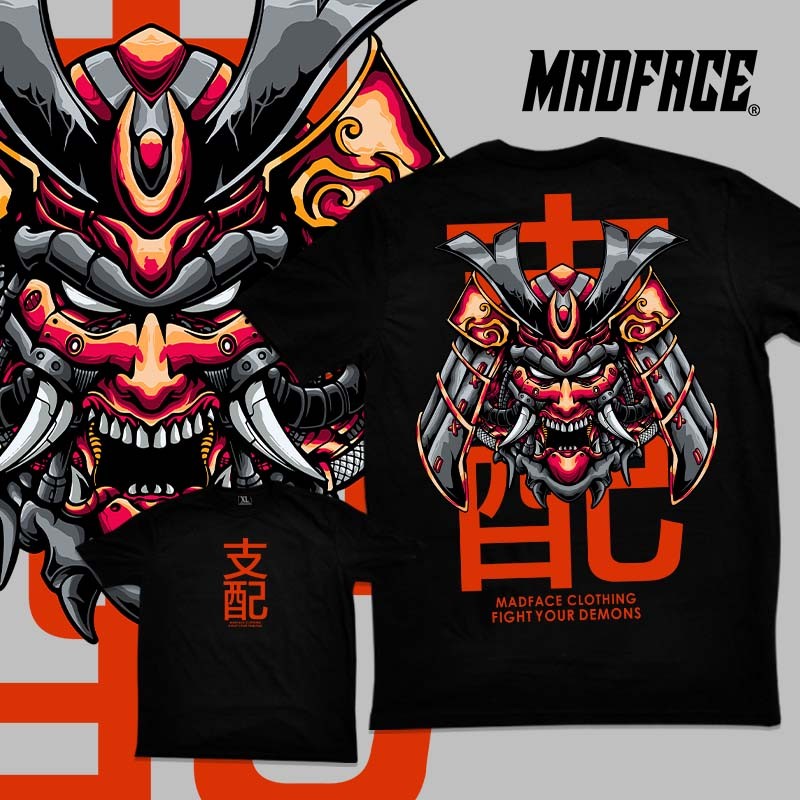 MADFACE Clothing - Japanese Dominate Samurai Series V2 - Daruma Bodhi ...