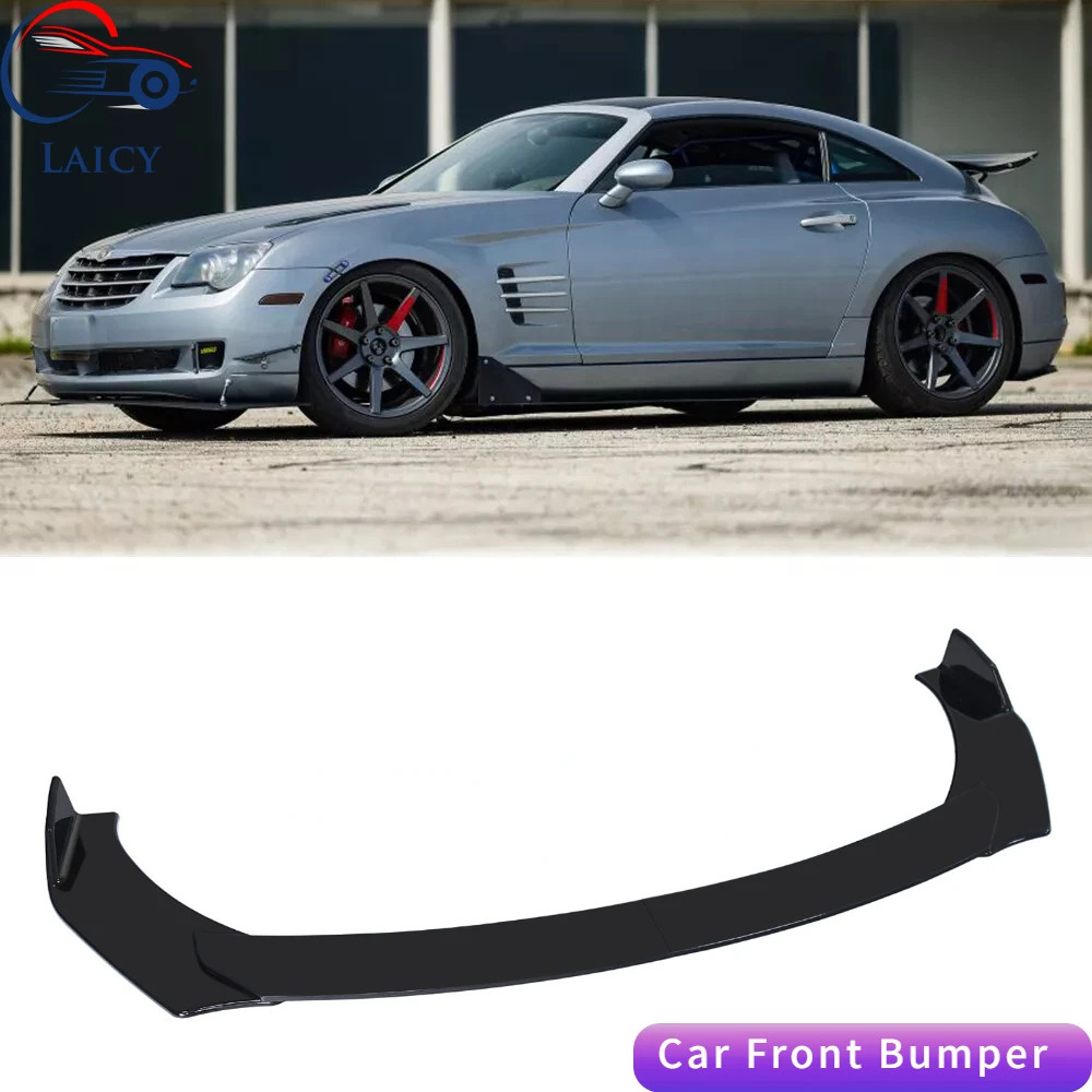 LAICY For Crossfire 2004-2008 Car Front Bumper Lip Chin Spoiler ...