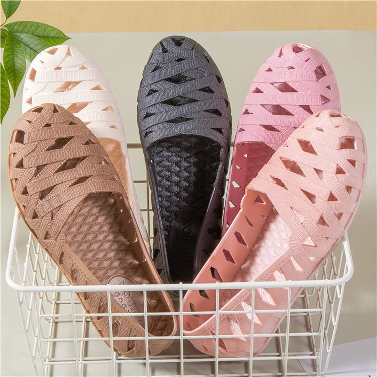 BlessU WOMEN Korean Women Super soft rainy season Flat doll shoes for women | Shopee Philippines