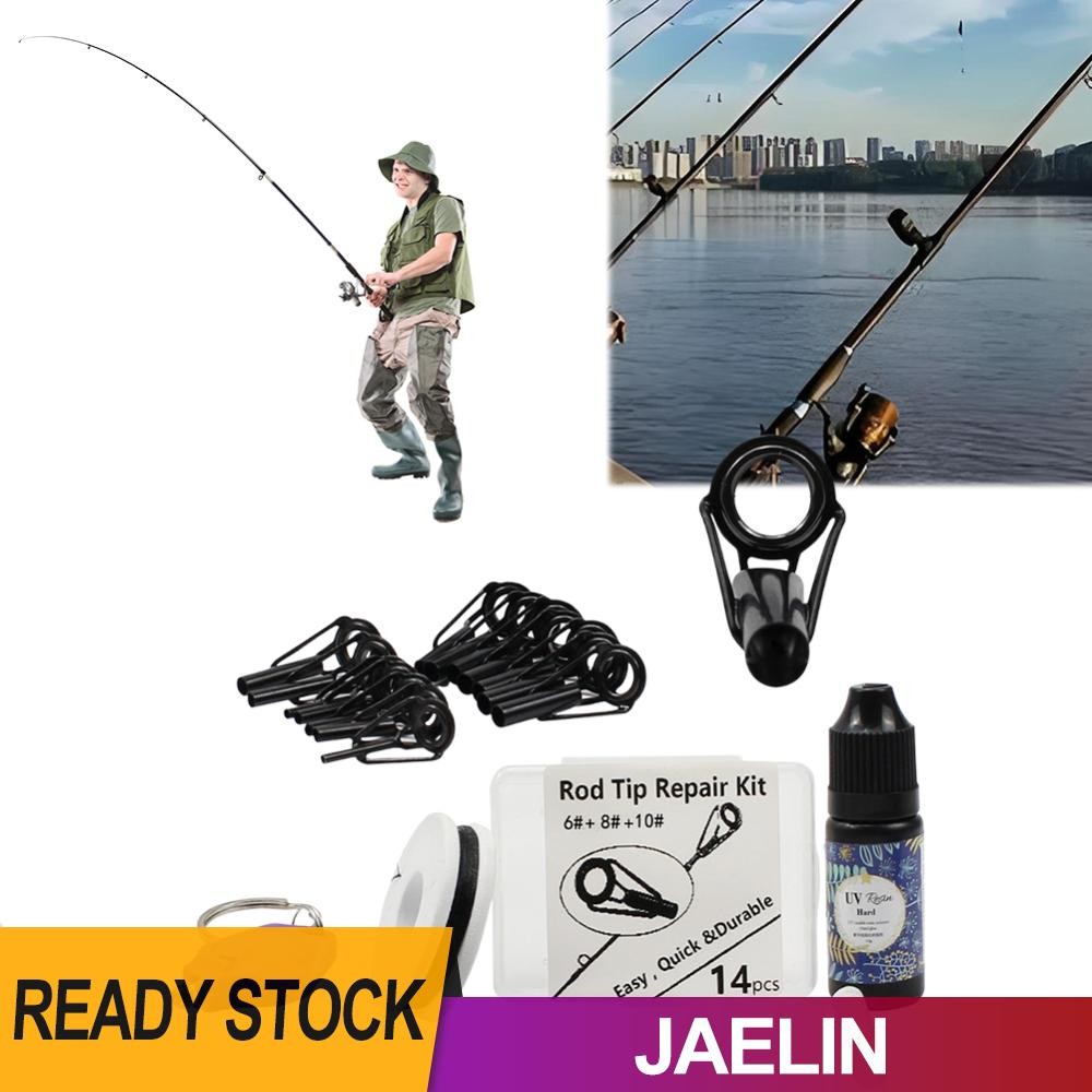 Fishing Rod Tip Repair Kit Complete Supplies for Fishing Pole Tip ...