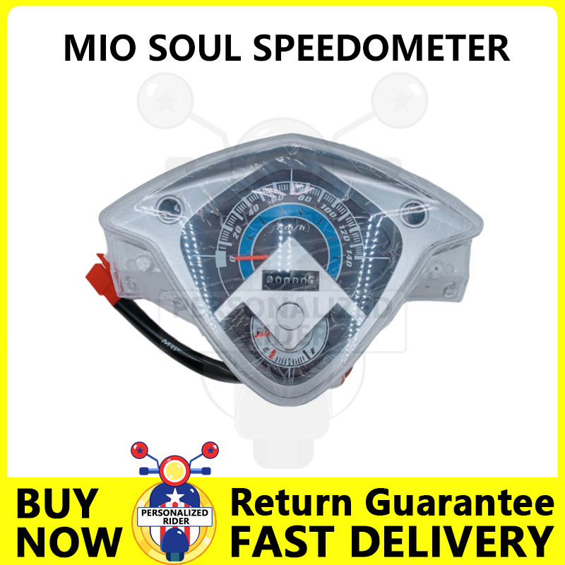 MIO SOUL SPEEDOMETER GAUGE ORIGINAL RACING HIGH QUALITY | Shopee ...