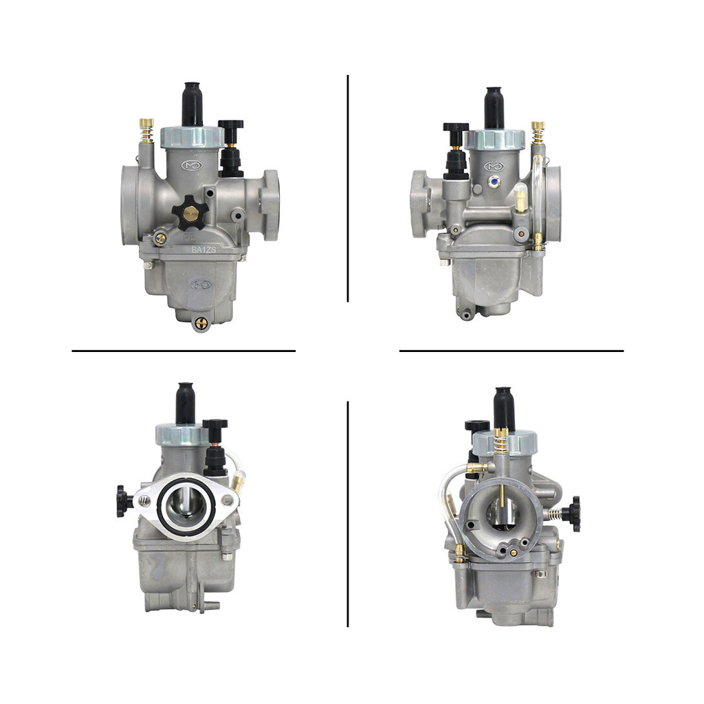 NIBBI Carburetor For 50cc To 350cc 2T 4T Engine PE Flange Motorcycle Carburetors For GY6 YAMAHA ...