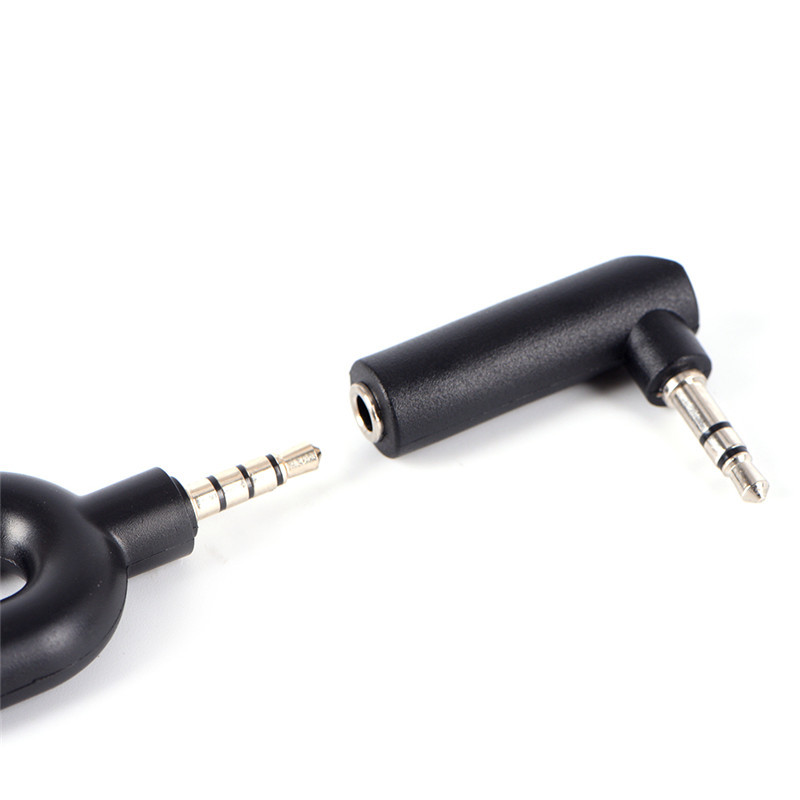 [yiiweng] Right Angle 90Degree 3.5mm 3Pole Audio Stereo Male to Female ...