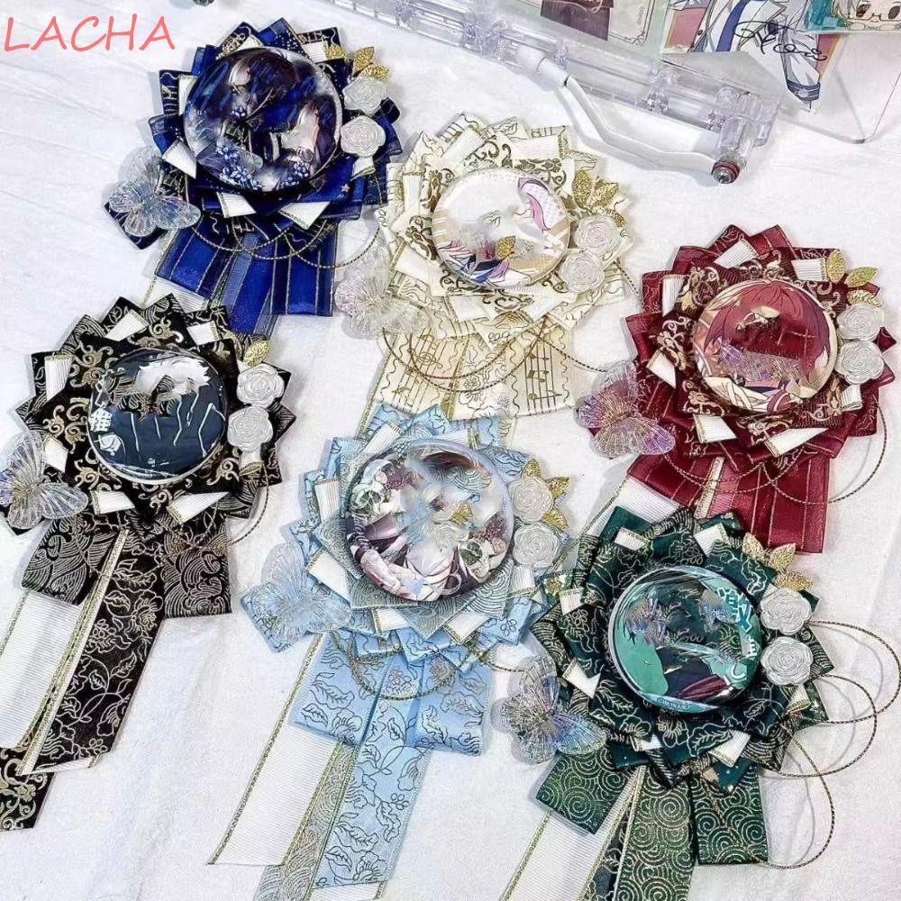 LACHAPELLE Anime Badge Holder, Cosplay Decorate Lightweight Pins ...