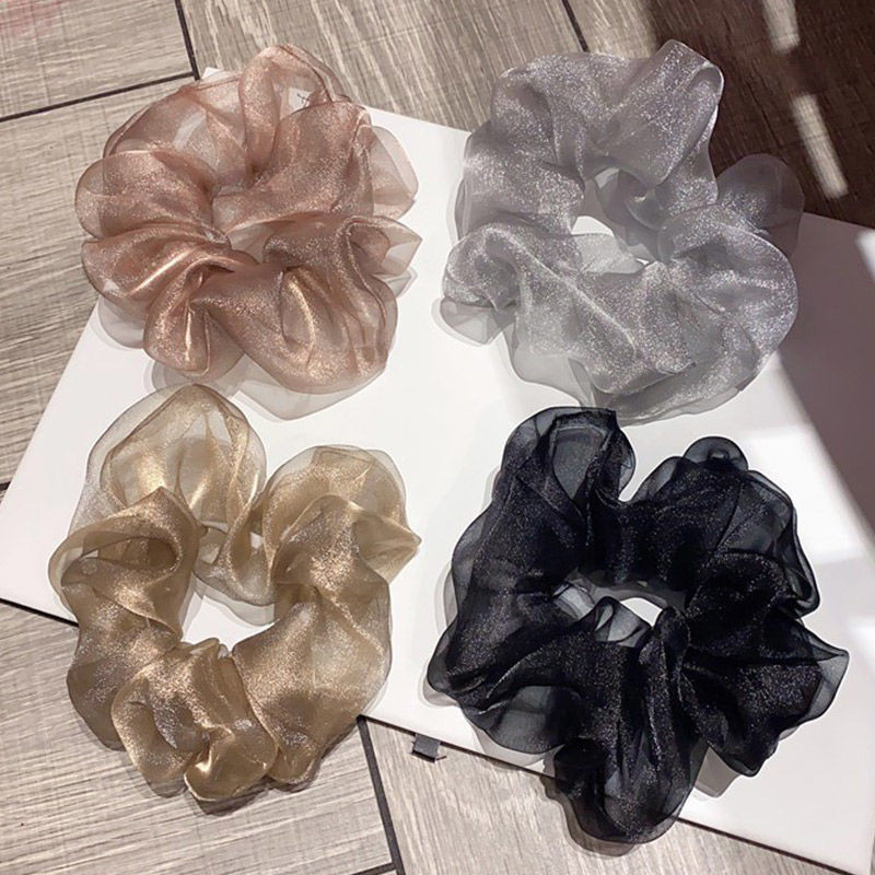 Large Intestine Hair Ring Organza Hair Rope Super Girl Large ...