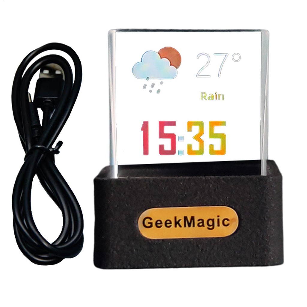 GeekMagic 3D Holographic Display Cube WiFi Anime Hologram Cube ...