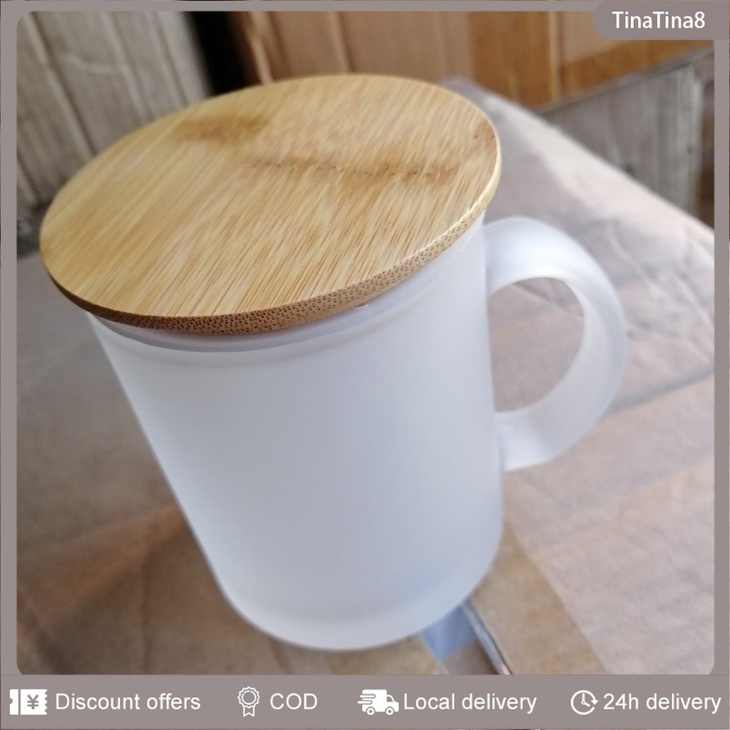 Bamboo Wood Silicone Lid Mug Milk Tea Cup Bamboo Lid Creative Cup Lid ...