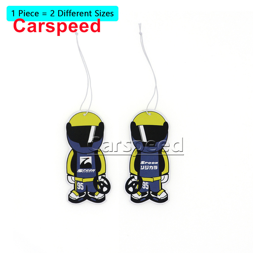 Spoon Modified Culture Car Air Freshener JDM Rear view Mirror Hanging ...