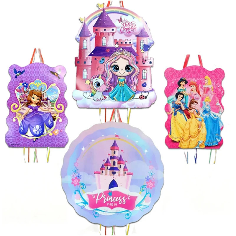 Disney Princess Castle Pinata Party Favor For Birthday Party School ...