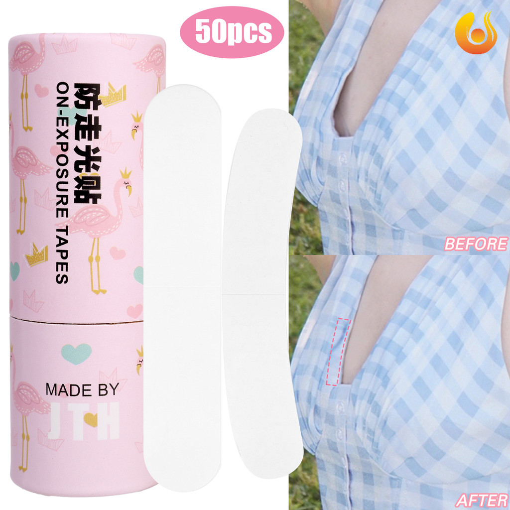 Durable Invisible Anti-wardrobe Malfunction Tape - Skin-friendly Chest ...