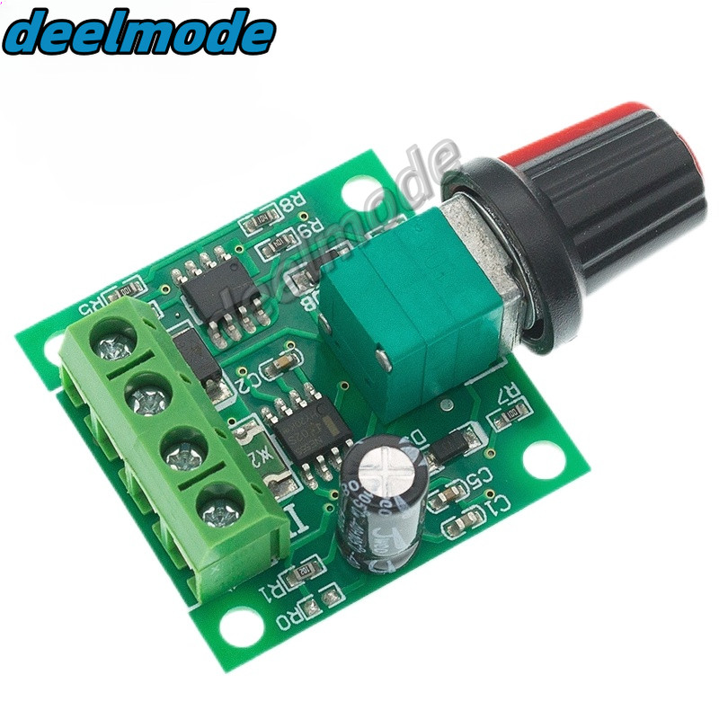 DC 1.8V 3V 5V 6V 12V 2A PWM Motor Speed Controller Low Voltage Motor ...
