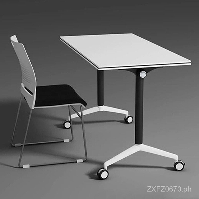 J Folding table^Modular Folding Training Office Desk Chair Long Table ...