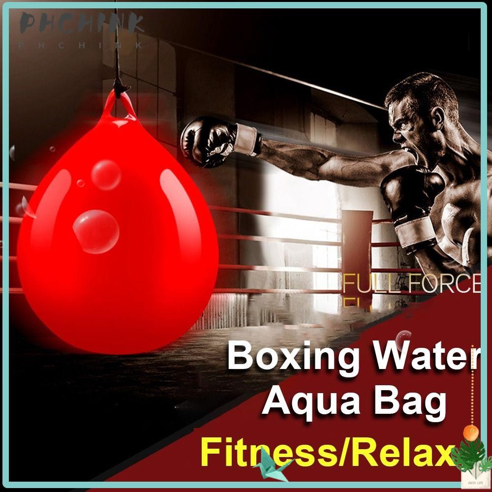 CHINK Aqua Punching Bag, PVC Boxing Practice Boxing Water Aqua Bag ...