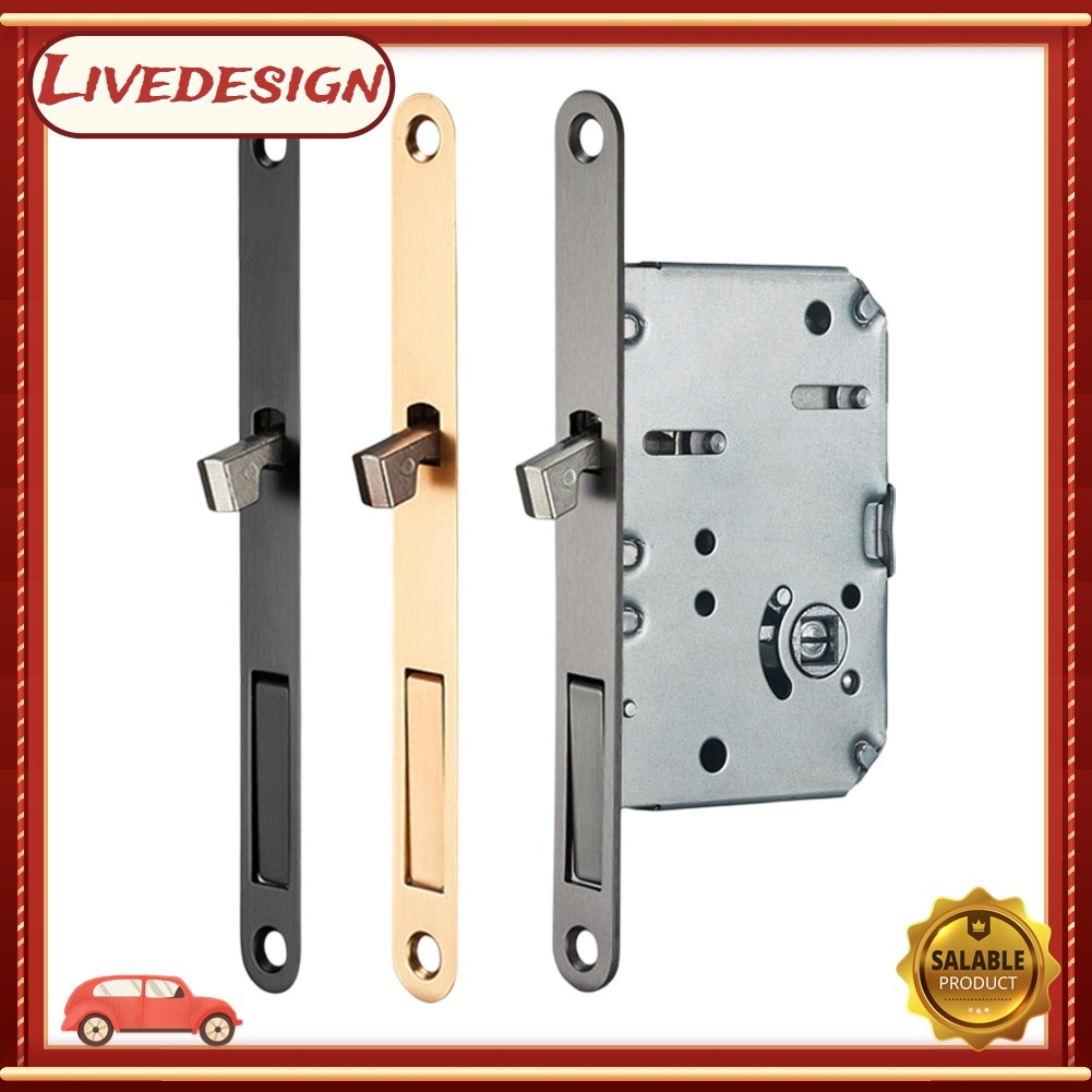 {Livedesign} Square sliding door lock bedroom pocket door lock balcony ...