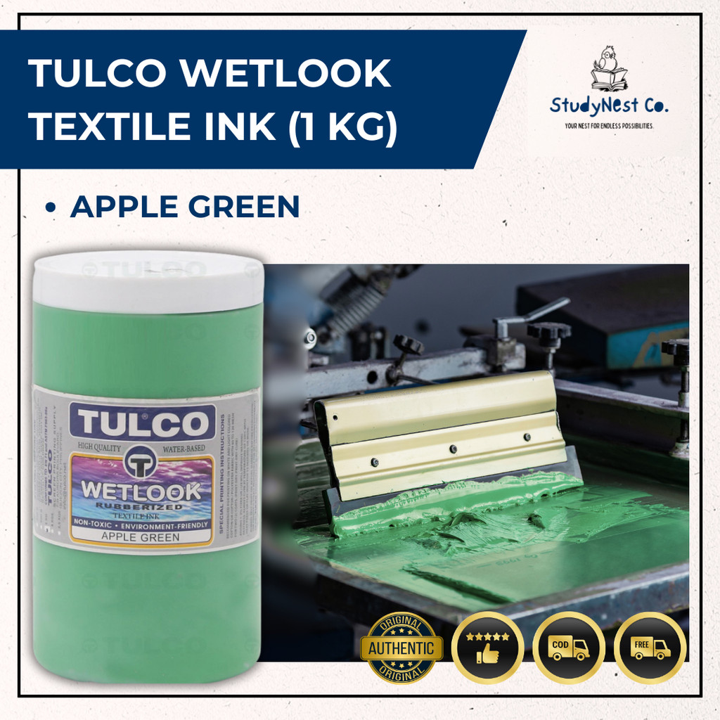 SNCo. | Tulco Wetlook (1kg) Multi-Colors Rubberized Textile Ink – Water ...