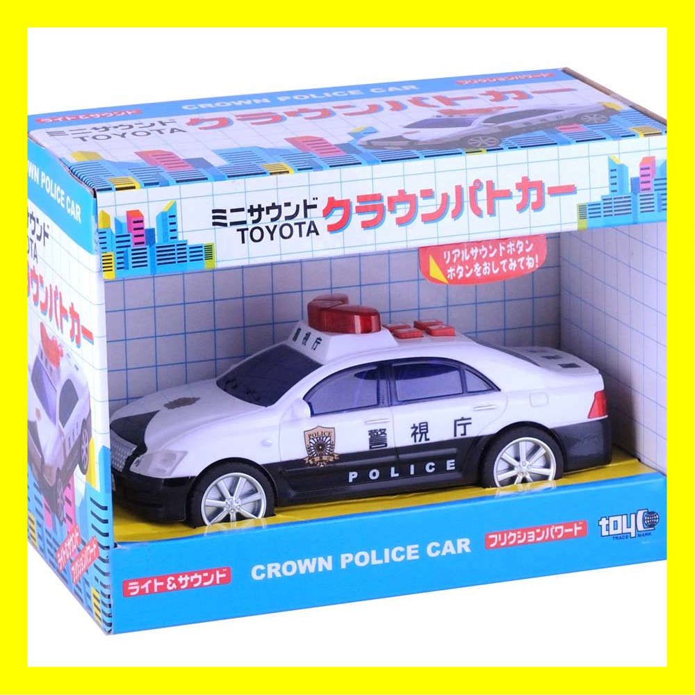 Toyco Mini Sound Crown Police Car | Shopee Philippines