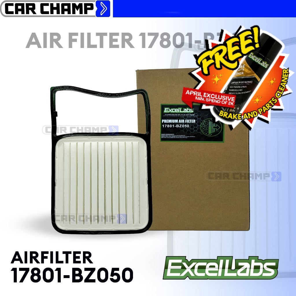 AIR FILTER for Toyota Avanza 2006 - 2015 ( 17801-BZ050 ) 4x4b | Shopee ...