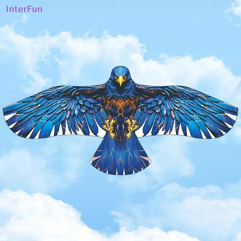 hot Eagle Kite Scarecrow Decoy Eagle Fly Bird Kites Children Best Gift ...