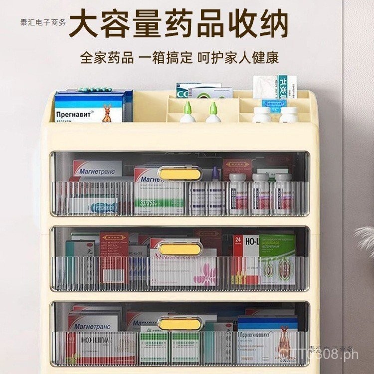 Drawer Storage Box Classification Medical Kit Items Medicine Cabinet ...