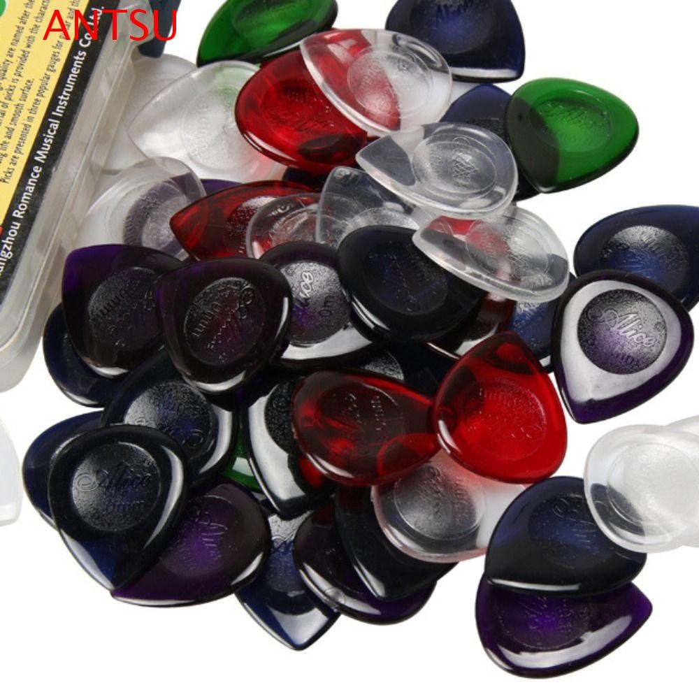 ANTSU 10pcs Guitar Picks, Random Color Plectrums Acoustic Guitar Picks ...