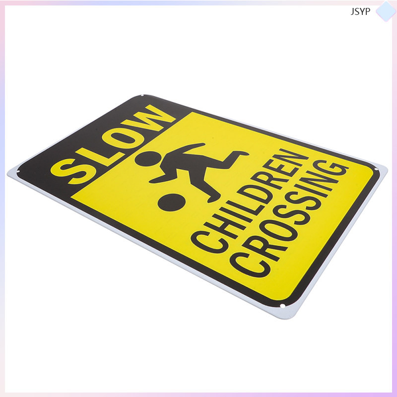 Road Sign Safety Slow down Signs for Neighborhoods Play The Street ...