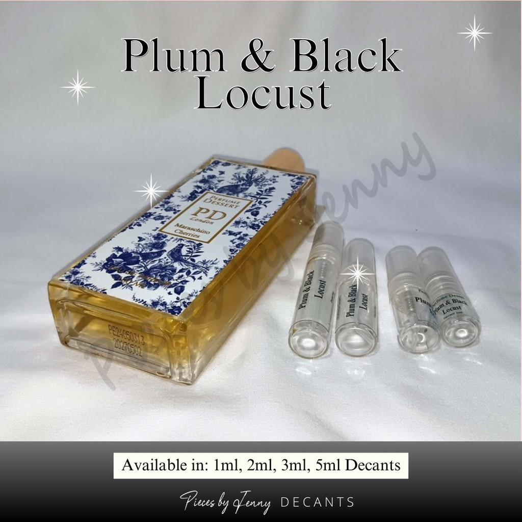 Perfume Dessert London - "Plum & Black Locust Decants/tingi 1ml, 2ml ...