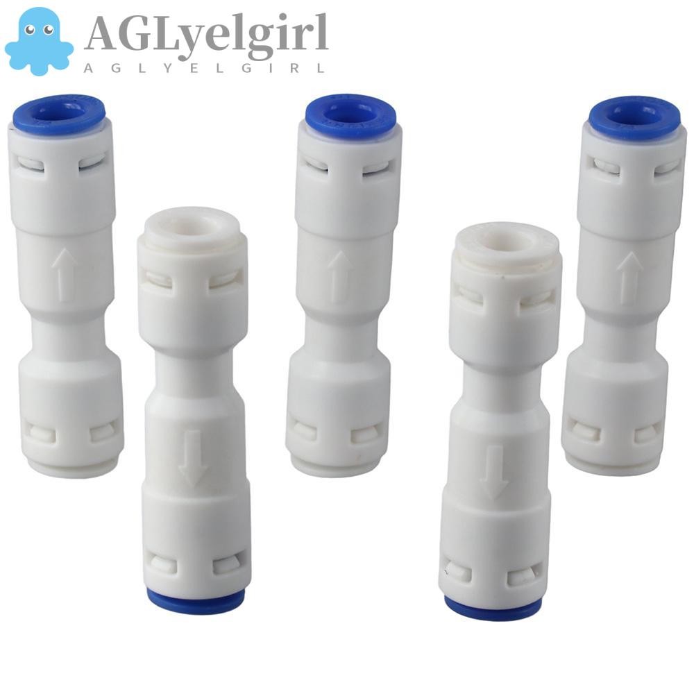 AGLYELGIRL 6 Pcs Check Valve, White POM Water Dispenser Pipe, Harmless ...